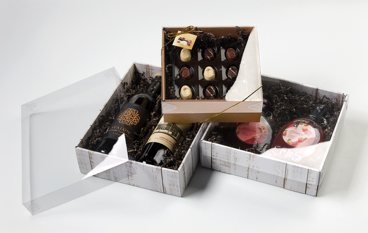 BoxCo Industries - Decorative Gift Boxes - Clear Decorative Tray Lids