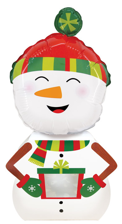 BoxCo Industries - Decorative Gift Boxes - Snowman BoxBuddy